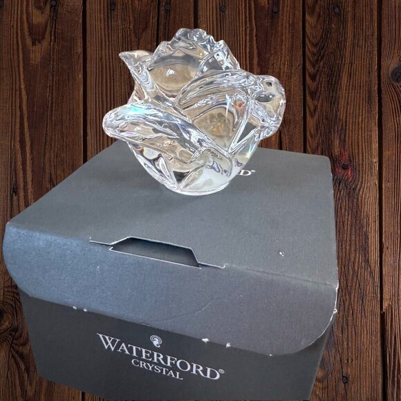 Waterford Crystal | Accessories | Vintage Waterford Crystal Glass Rose ...